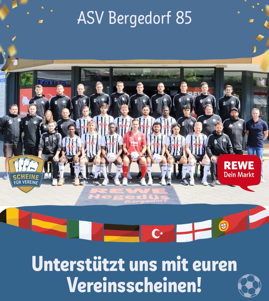 Scheine für Vereine 2024 | ASV Bergedorf 85 – Fußballabteilung